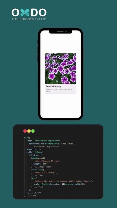 Card Day 630 Flutter Digitalmarketing Flutterdeveloper Coding Widgets Tech Youtube