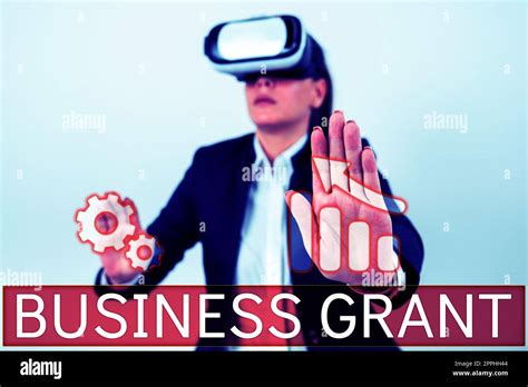 conceptual display business grant business showcase working strategies