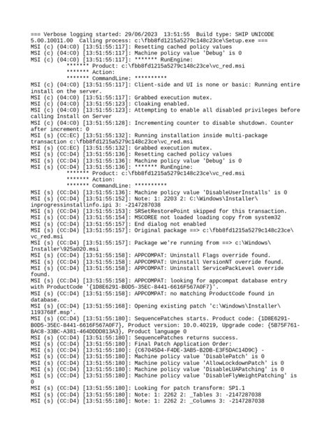 Microsoft Visual C 2010 X64 Redistributable Setup 20230629
