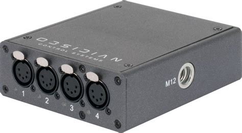 Obsidian Control Systems Netron Ep4 Compact Ethernet To Dmx 4 Port