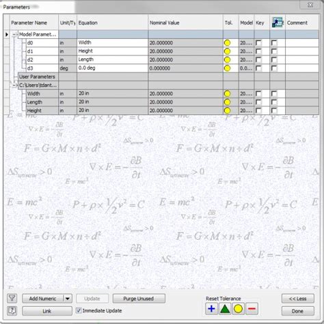 Help Parametric Control Autodesk Inventor Autocad Forums