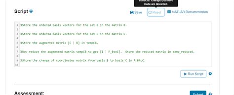 Solved MATLAB Change Of Coordinates In This Activity You Chegg