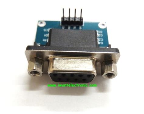 Jual Rs232 To Ttl Converter Module Max3232 Rs232 Db9 To Ttl Serial Port