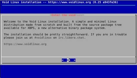 How To Install Void Linux Step By Step