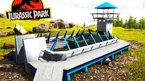 We Built The Jurassic Park Raptor Paddock Ark Modded 3 Youtube
