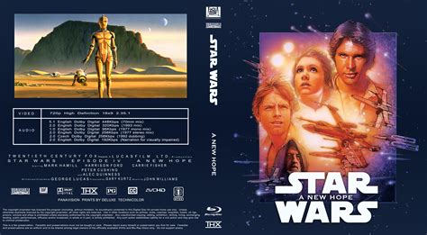 Blu Ray And Other Hd Box Size Star Wars Covers Original Trilogy