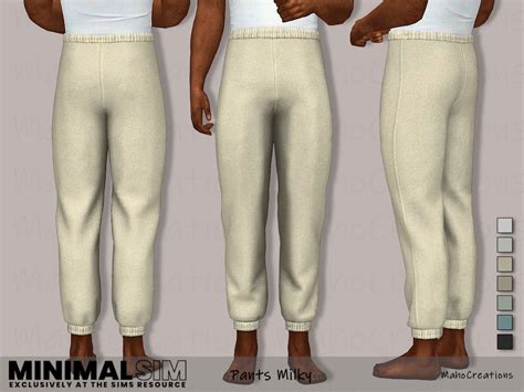 The Sims Resource Minimalsim Pants Milky