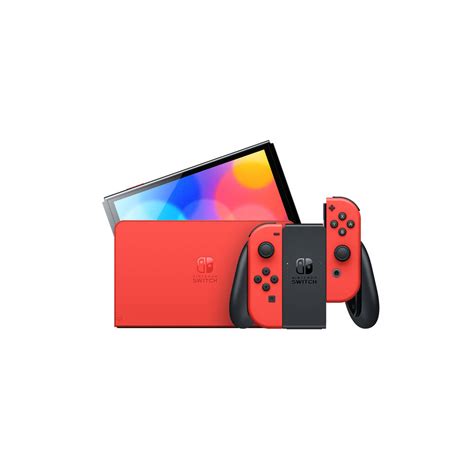Nintendo Switch Oled Mario Edition Rood
