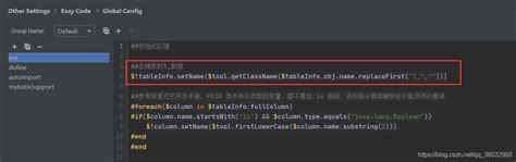 Idea Easycode安装及详细配置说明 Csdn博客