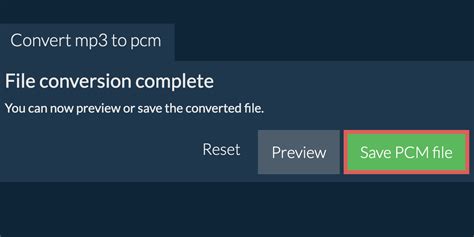 Convert MP3 To PCM Online Free Secure EzyZip