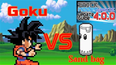 Stick Nodes Sprite Update Goku Animation Part 2 Youtube