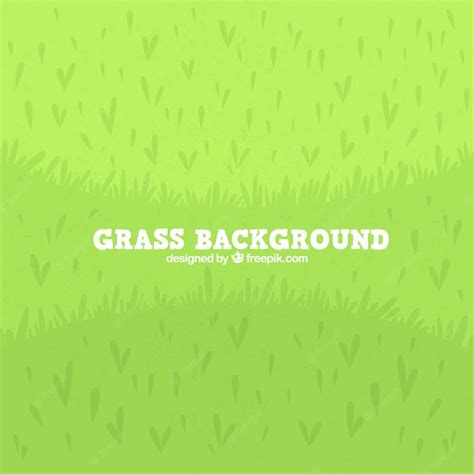 Green Grass Vector Background