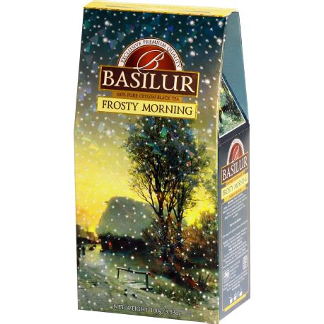FROSTY MORNING stożek - 100 g - Basilur Tea - Sklep Internetowy