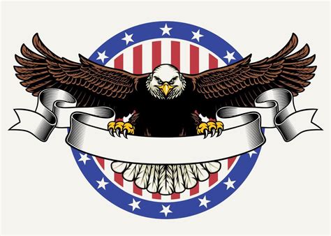 Patriotic Eagle Vector Art Icons And Graphics For Free Download