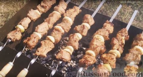 Рецепт: Шашлык из свинины на RussianFood.com