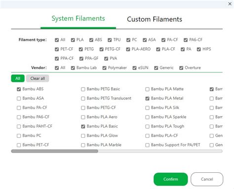 How To Manage Printer Presets On The Prepare Tab Bambu Studio Bambu