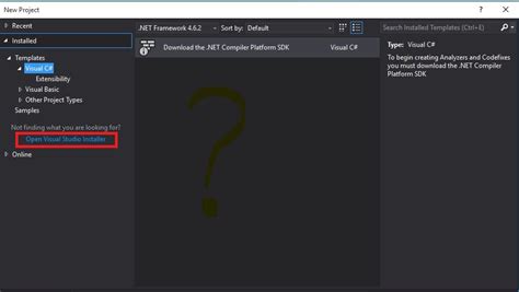 C No Templates In Visual Studio 2017 Stack Overflow