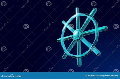 Wheel Helm Computer Developer App Concept Business Digital Open Source