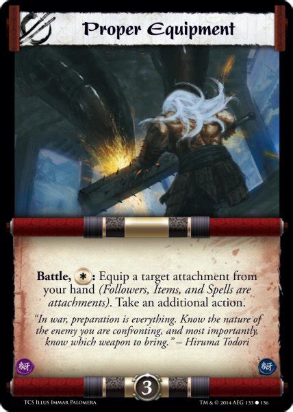 Proper Equipmentcard L5r Legend Of The Five Rings Wiki Fandom