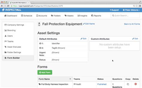 Publish And Unpublish Forms Inspectall Support