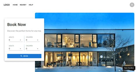 Airbnb Codesandbox