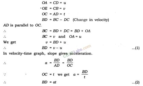 Motion Class 9 Notes Science Chapter 8 Learn CBSE