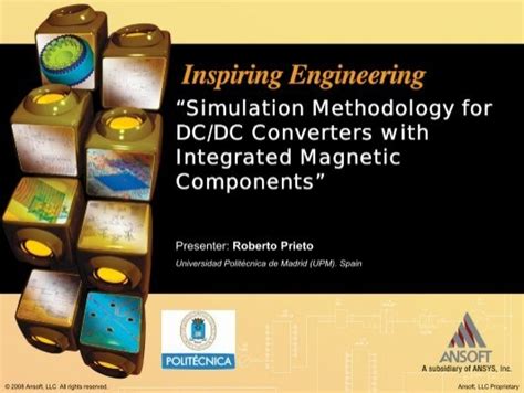 Simulation Methodology For Dcdc Converters With Integrated