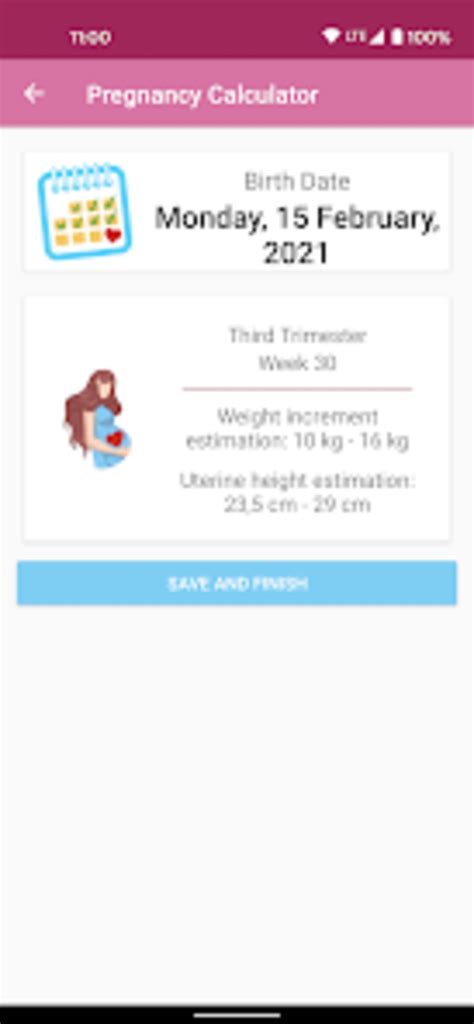 Pregnancy Calculator Due Dat For Android Download