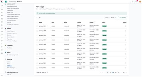 Test Elasticsearch API Key UI With Large Number Of Keys Issue 57557 Elastic Kibana GitHub