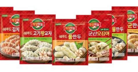 롯데푸드 쉐푸드 의성마늘 만두 7종 출시