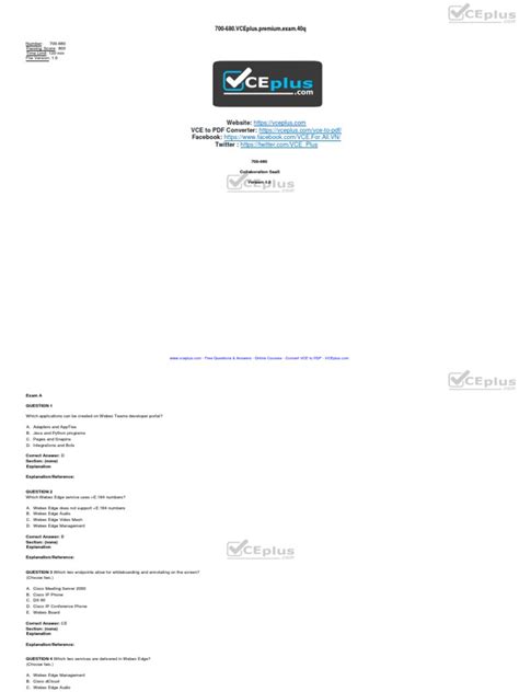 Cisco Premium 700 680 By Visal Pdf Encryption Application Software