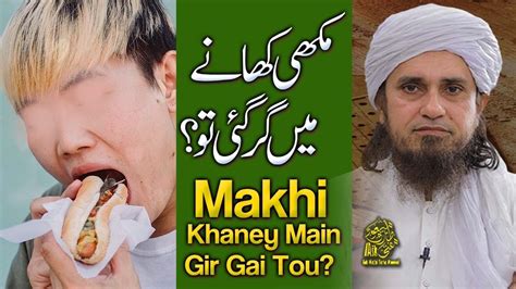 Makkhi Khane Main Gir Gayi Tou Ask Mufti Tariq Masood Youtube