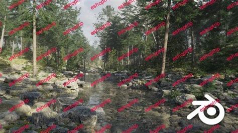 Creating A Fir And Pine Forest In Blender Eshoptrip