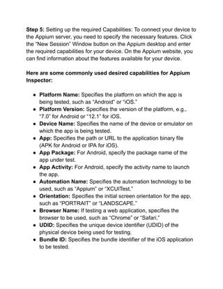 Complete Appium Inspector Tutorial For Testing Mobile Apps Pdf