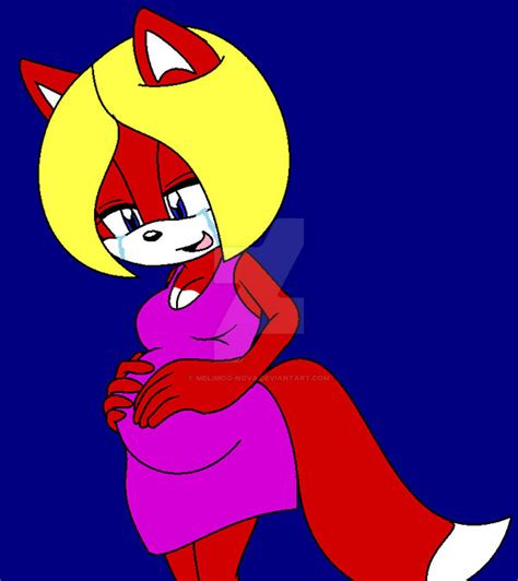 Flare The Foxy Expecting By Melimoo Nova On Deviantart