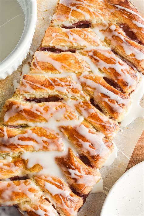 Easy Raspberry Danish • Dance Around The Kitchen