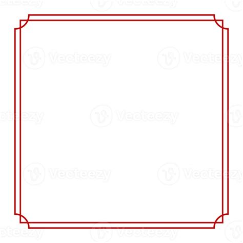 Simple Line Square Shape Can Use For Simple Framework Text Quote Copy Space Or For Graphic