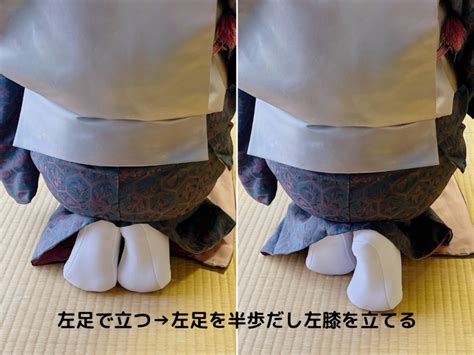 正座からの立ち上がり方裏千家茶道の基本作法 ミッチとしずばぁばのお茶談義