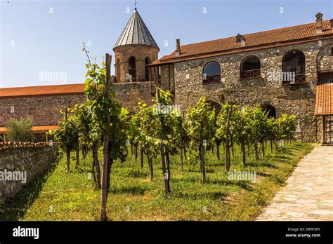 The Alawerdi Monastery Georgian ალავერდი ალავერდის მონასტერი Is An