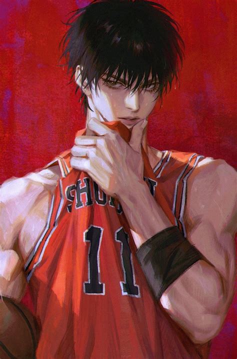 Pin By Looks On 1🖤 Slam Dunk Anime Guys Slam Dunk Anime