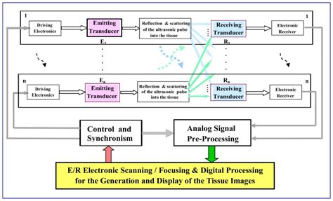 Schematic Diagram Of The Systems Developed For Ultrasonic Echo Imaging