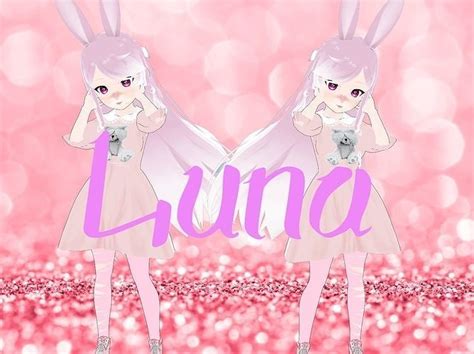 Luna Chibi Vtuber Model 3d Model Animated Rigged Cgtrader