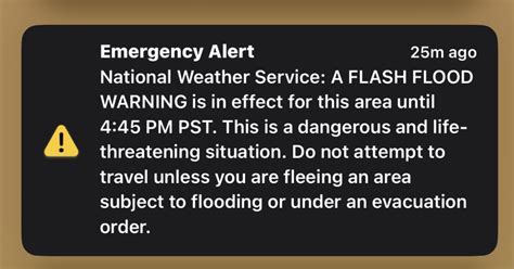 About That Flash Flood Alert You Might Have Just Gotten Laist