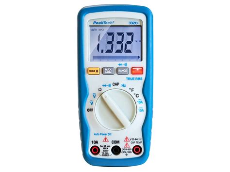 Peaktech P 3320 Multímetro Digital 6000 Cuentas Truerms