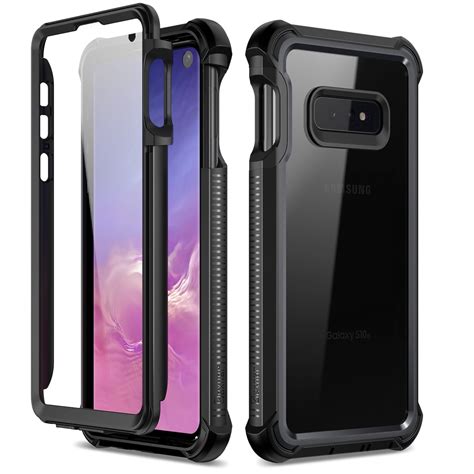 Dexnor Samsung Galaxy S10e Case Rugged Shockproof Built In Screen