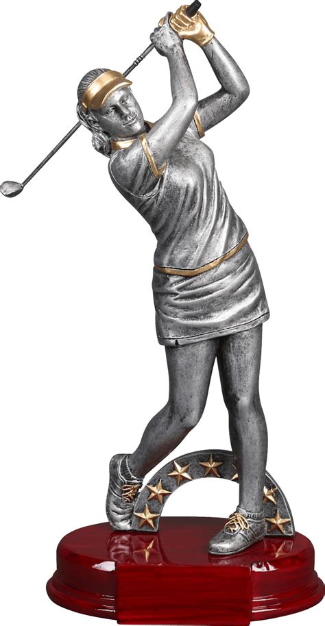 Rfc Sport Series Modern Golfer Resin Trophy
