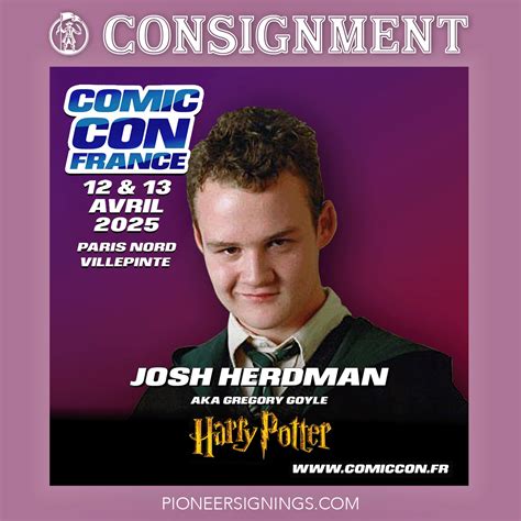 Josh Herdman Pioneer Signings