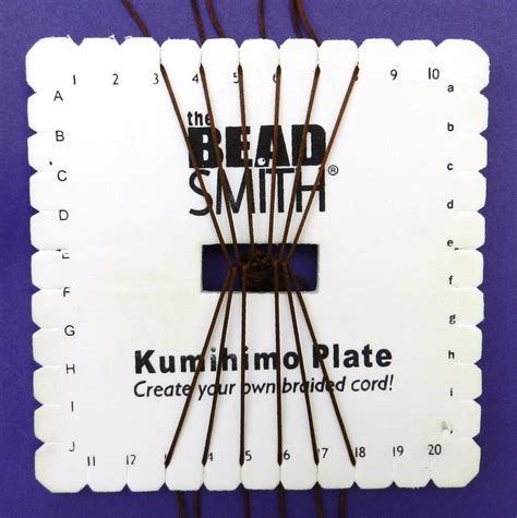 12 Cord Kumihimo Flat Braid
