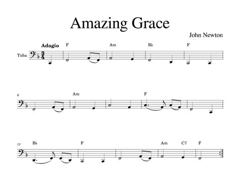 Amazing Grace Arr Golden Skull Editions Sheet Music John Newton