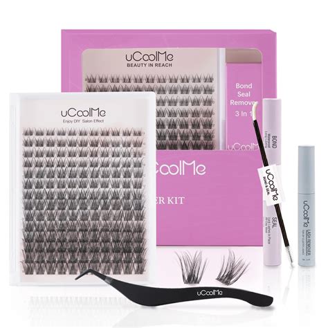 Secret Lash Clusters Kit 8 18mm Natural Eyelash Clusters